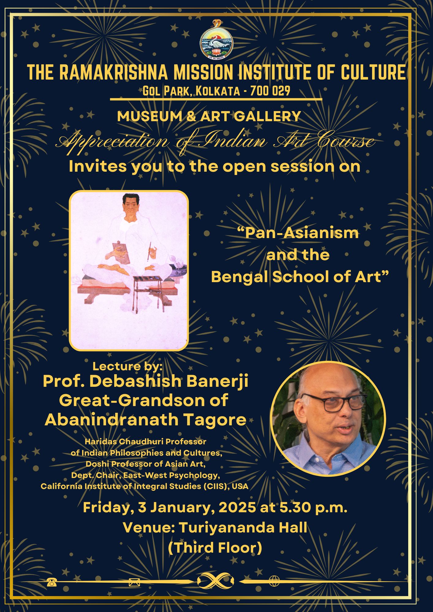 Pan-Asianism and the Bengal School of Art : Lecture on 3-Jan-2025 – RKM ...